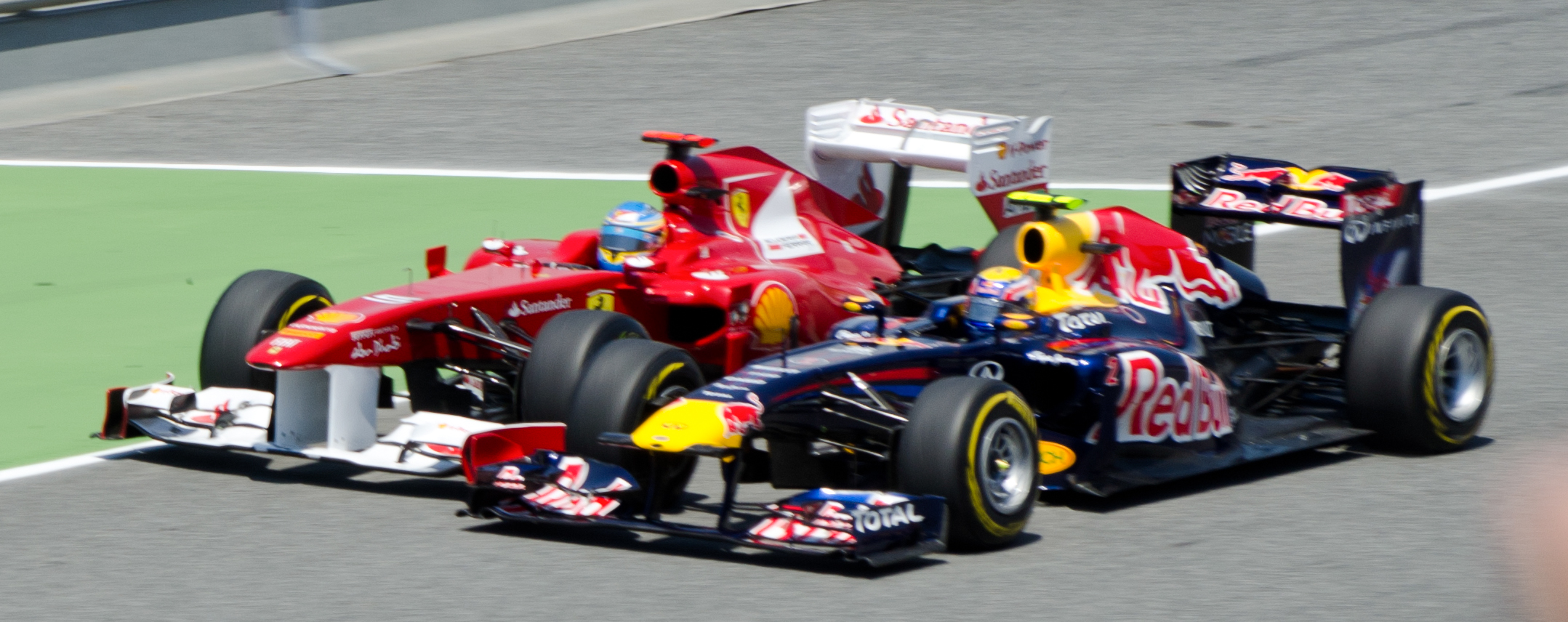 Fernando Alonso vs. Sebastian Vettel au Grand Prix de F1 d’Espagne 2011 ...