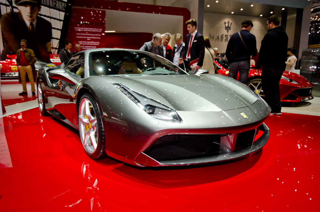 Ferrari 488 GTB Salon de 85eme salon Genève 2015 | MechanicsInMotion - MiM